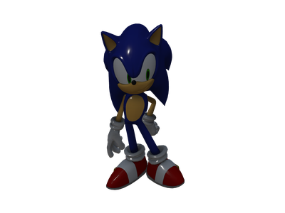 Sonic 3D Models for Free - Download Free 3D · Clara.io
